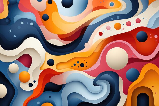 Premium AI Image | Abstract colorful background with ripples Generative AI Premium AI Image | Abstract colorful background with ripples Generative AI