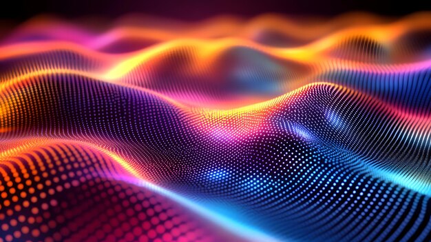 Abstract Colorful Dotted Wave Pattern Background | Premium AI-generated ... Abstract Colorful Dotted Wave Pattern Background | Premium AI-generated ...