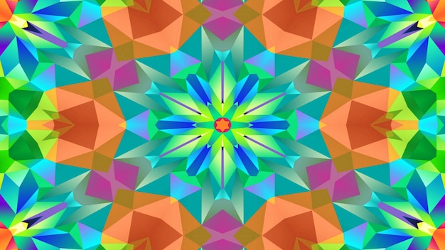 Premium Vector | Kaleidoscope geometric colorful pattern. Abstract ... Premium Vector | Kaleidoscope geometric colorful pattern. Abstract ...