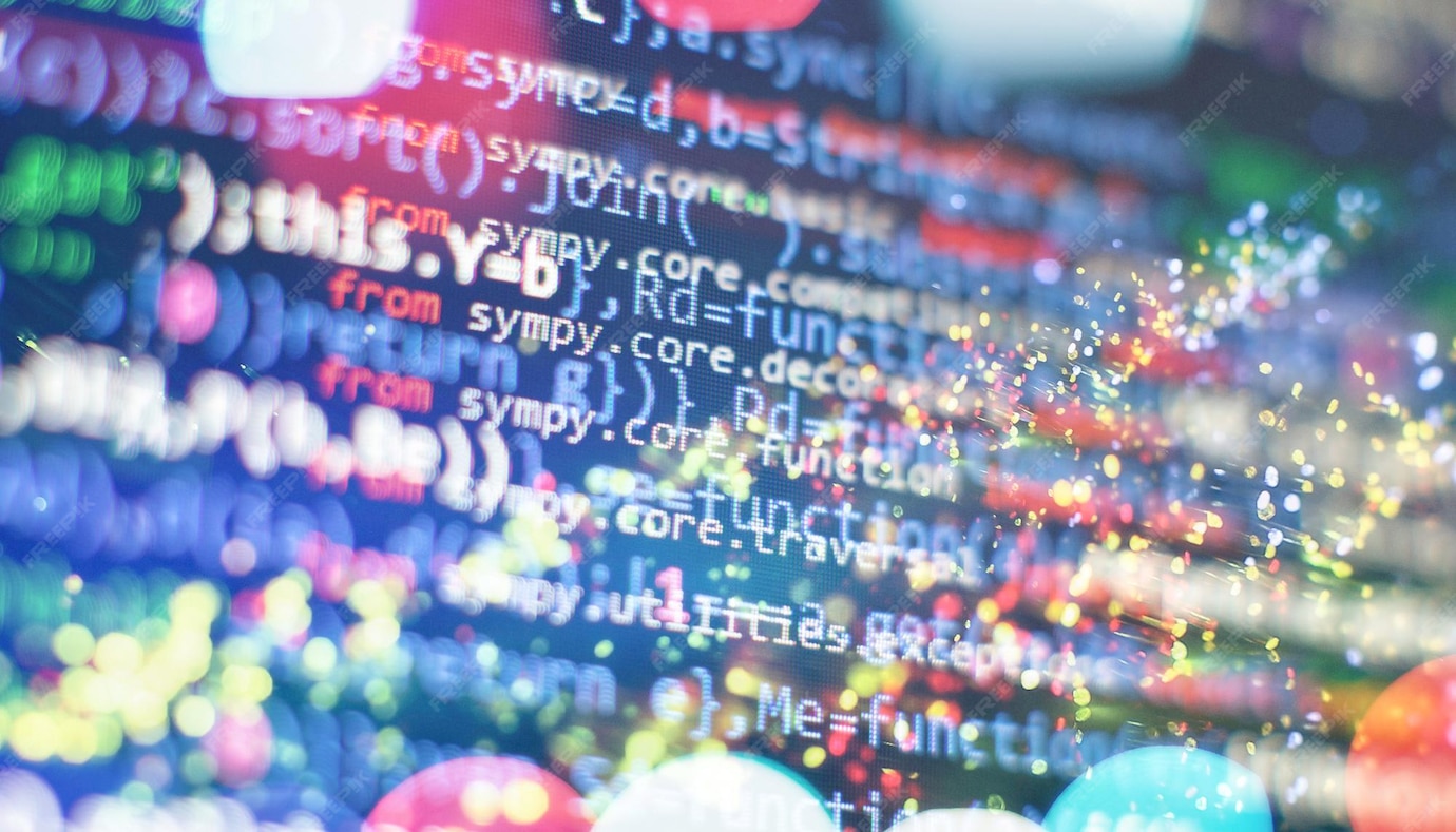 Premium Photo | Abstract computer script code programming code screen ...