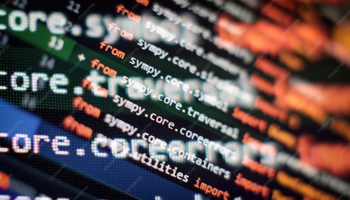 Premium Photo | Abstract computer script code programming code screen ...