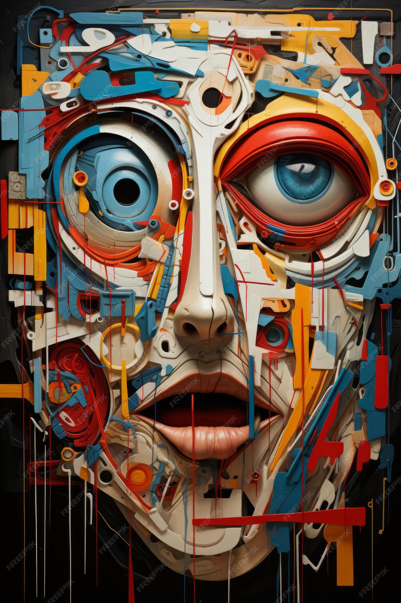 Premium AI Image | An abstract depiction of schizophrenia Mental ... Premium AI Image | An abstract depiction of schizophrenia Mental ...