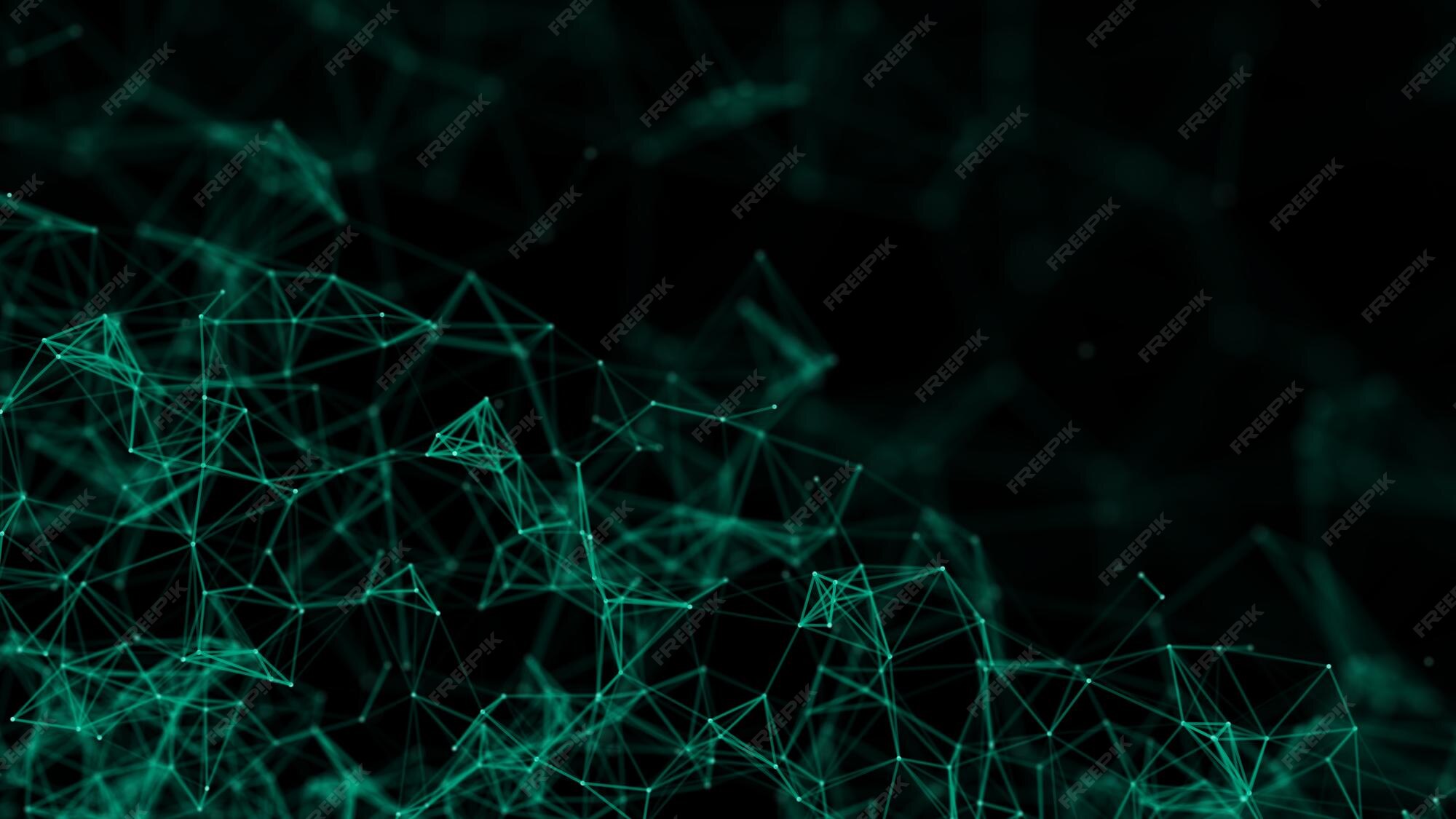 Premium Photo Abstract Digital Background Big Data Visualization Network Connection Structure