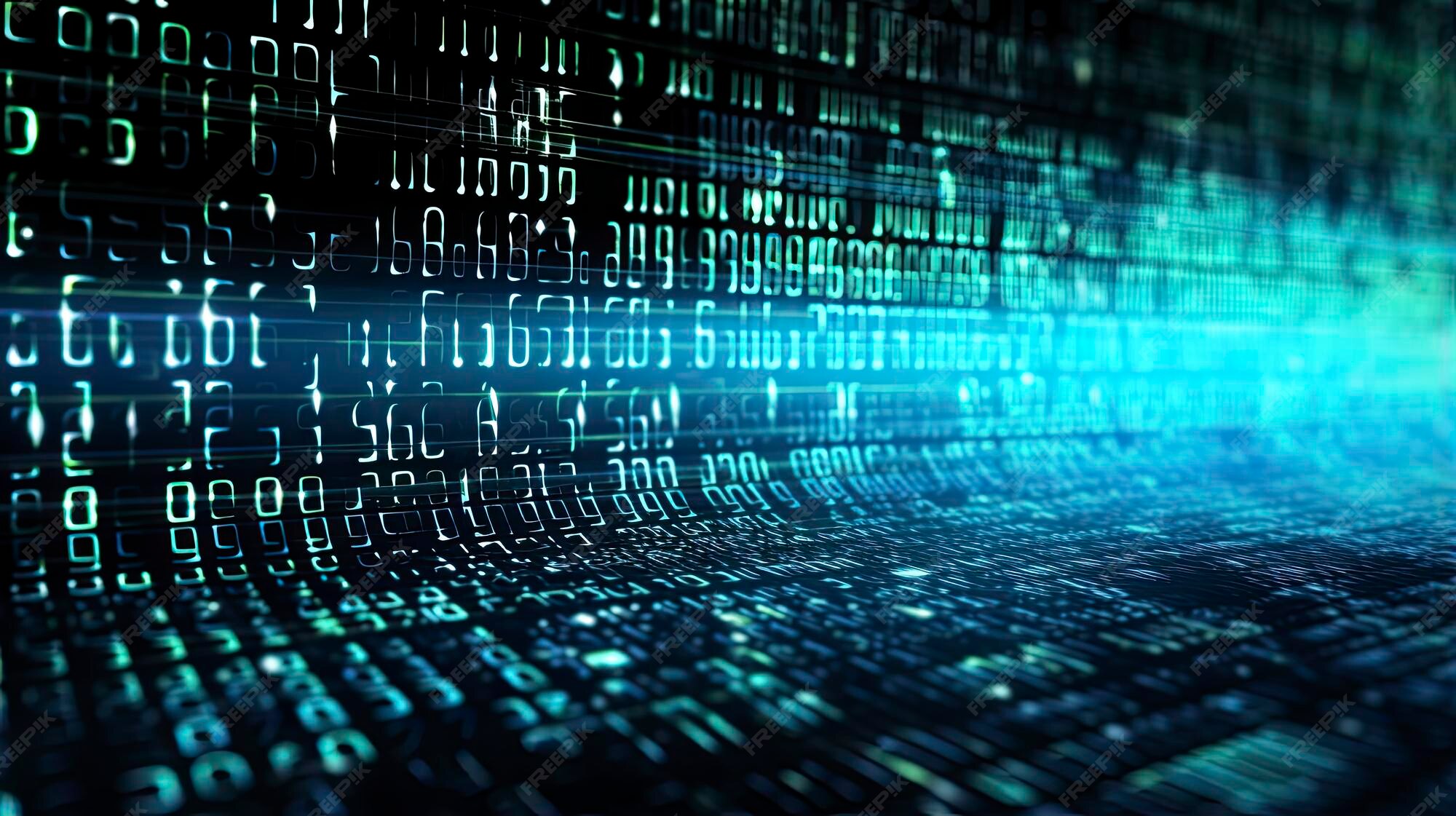 Premium Photo An Abstract Digital Background With Binary Code And Ai 2592
