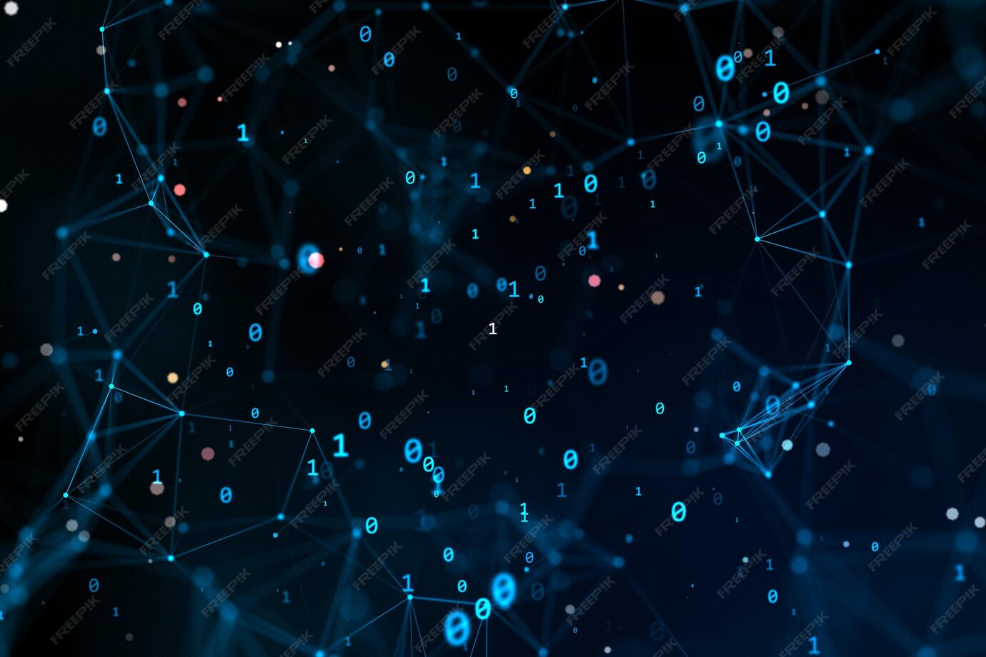 Premium Photo | Abstract digital binary code matrix background scientific technology data and ...