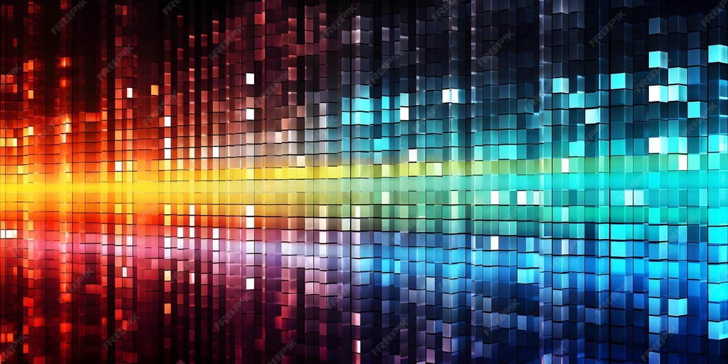 Abstract digital code background representing programming languages and ...