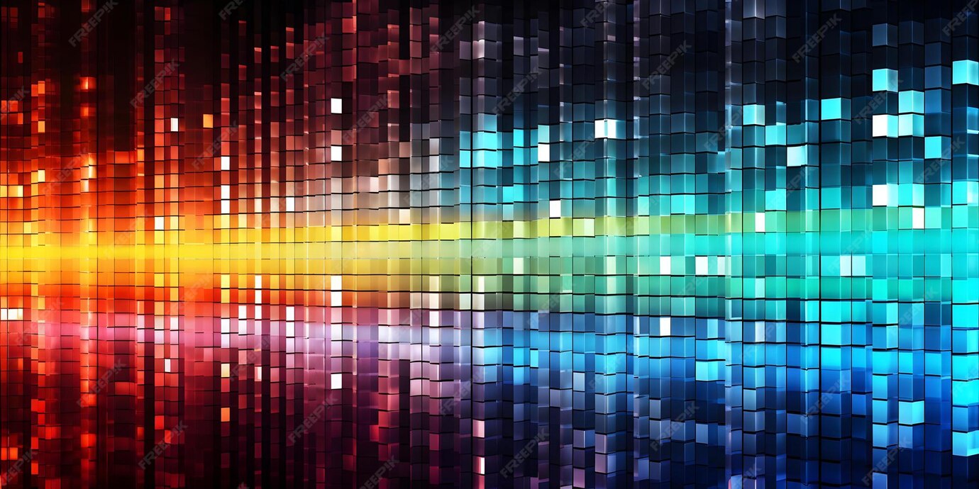 Abstract digital code background representing programming languages and ...