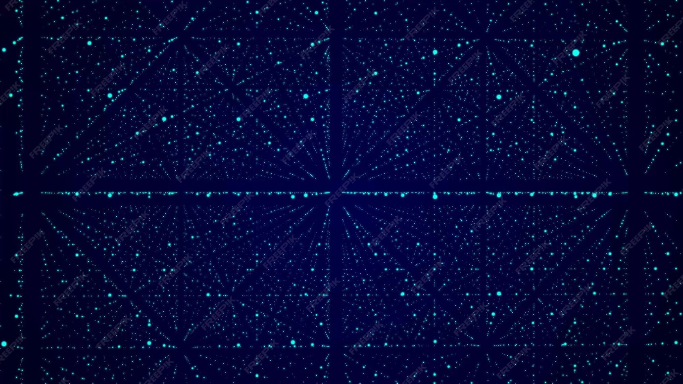 Premium Photo Abstract Futuristic Infinite Flow Of Scientific Data Network Structure Of An