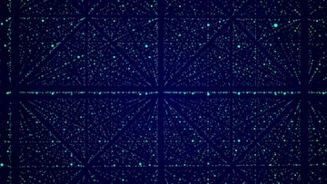 Premium Photo | Abstract futuristic infinite flow of scientific data ...