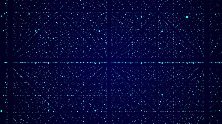 Premium Photo | Abstract futuristic infinite flow of scientific data ...