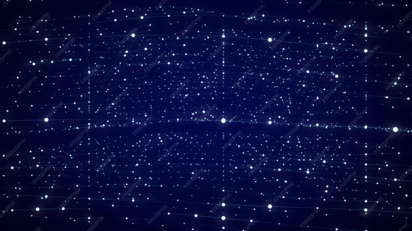 Premium Photo Abstract Futuristic Infinite Flow Of Scientific Data Network Structure Of An