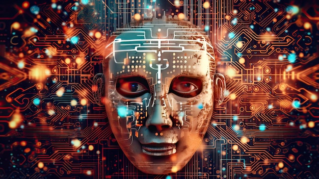 Premium Photo | Abstract genius android ai robot machine learning ... Premium Photo | Abstract genius android ai robot machine learning ...