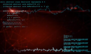 Premium Photo | Abstract glowing programming texture software and ...