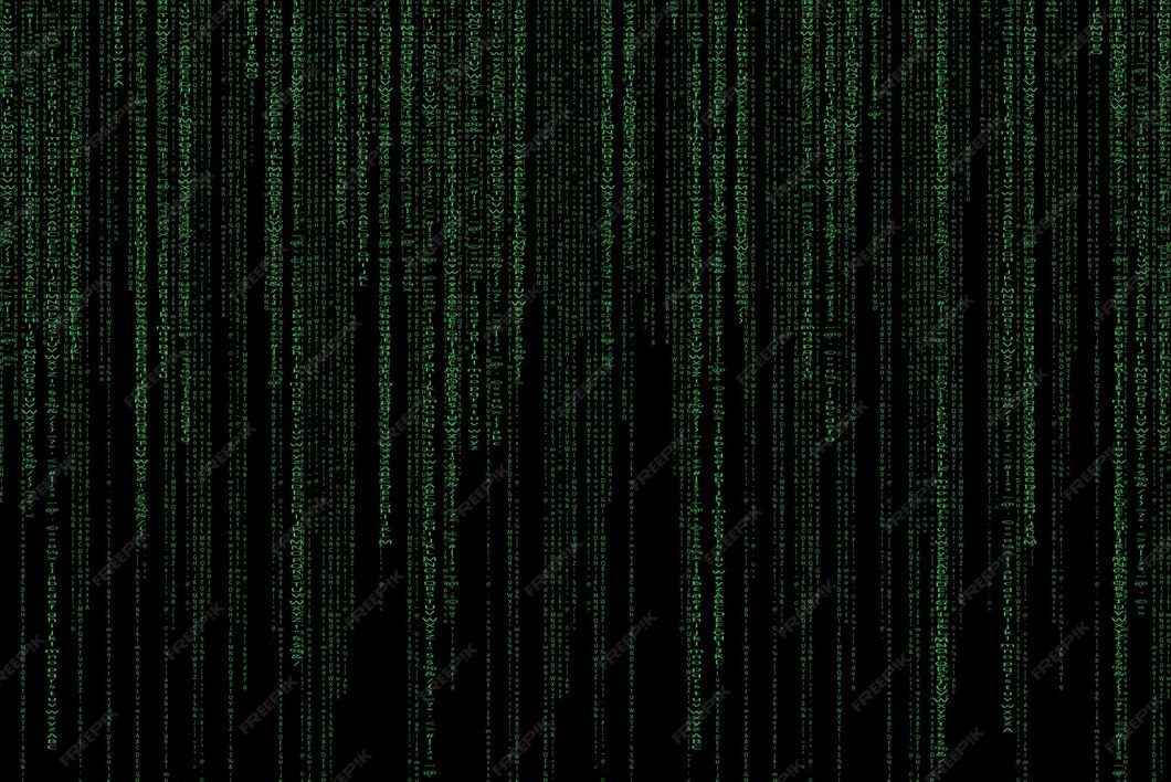 Premium Photo | Abstract green technology background binary computer ...