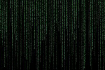 Premium Photo | Abstract green technology background binary computer ...