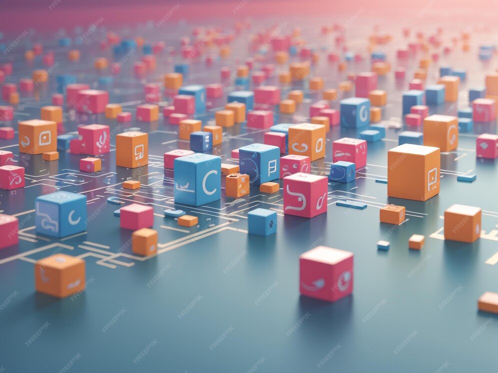 Premium AI Image | Abstract HTML PHP Web Programming Source Code