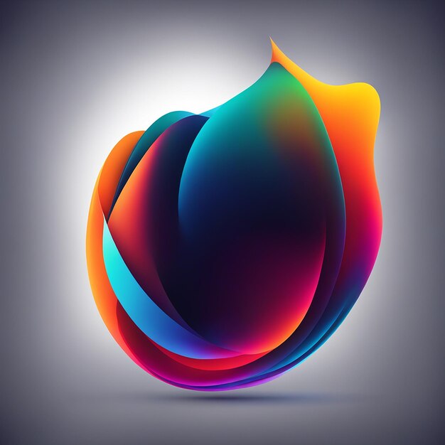 Premium Photo Abstract Modern Colorful Blob Background And Texture