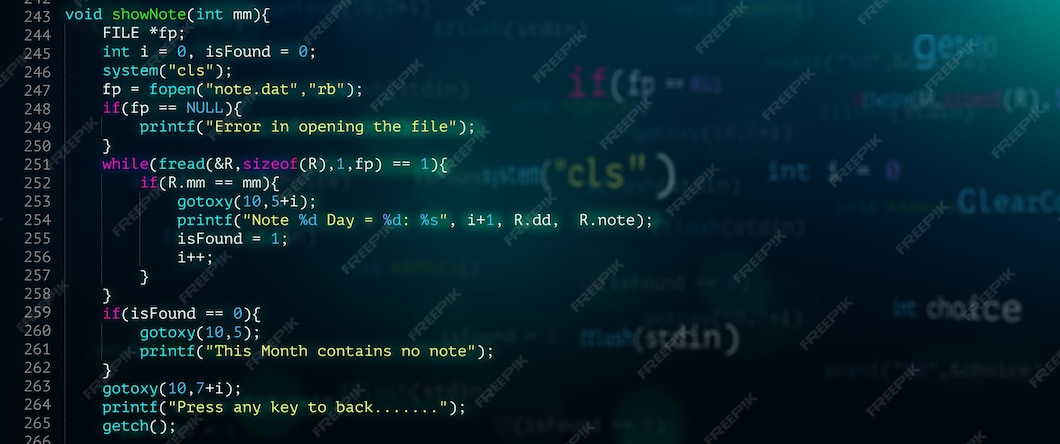 Premium Photo | Abstract Modern tech of Programming code screen ...