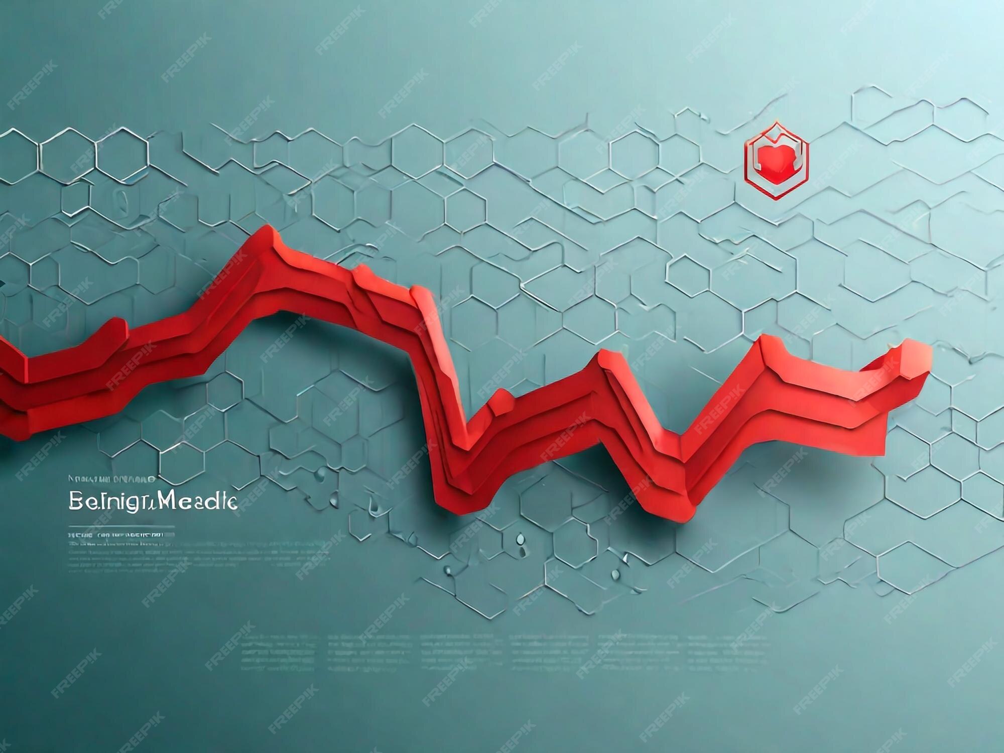 Premium Photo Abstract Network Connection Concept With Hexagons And Wave Big Data