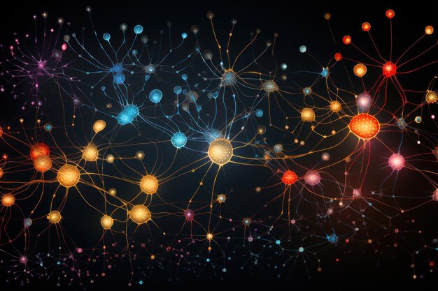 Premium AI Image | Abstract neural network maze pattern Generative AI Premium AI Image | Abstract neural network maze pattern Generative AI