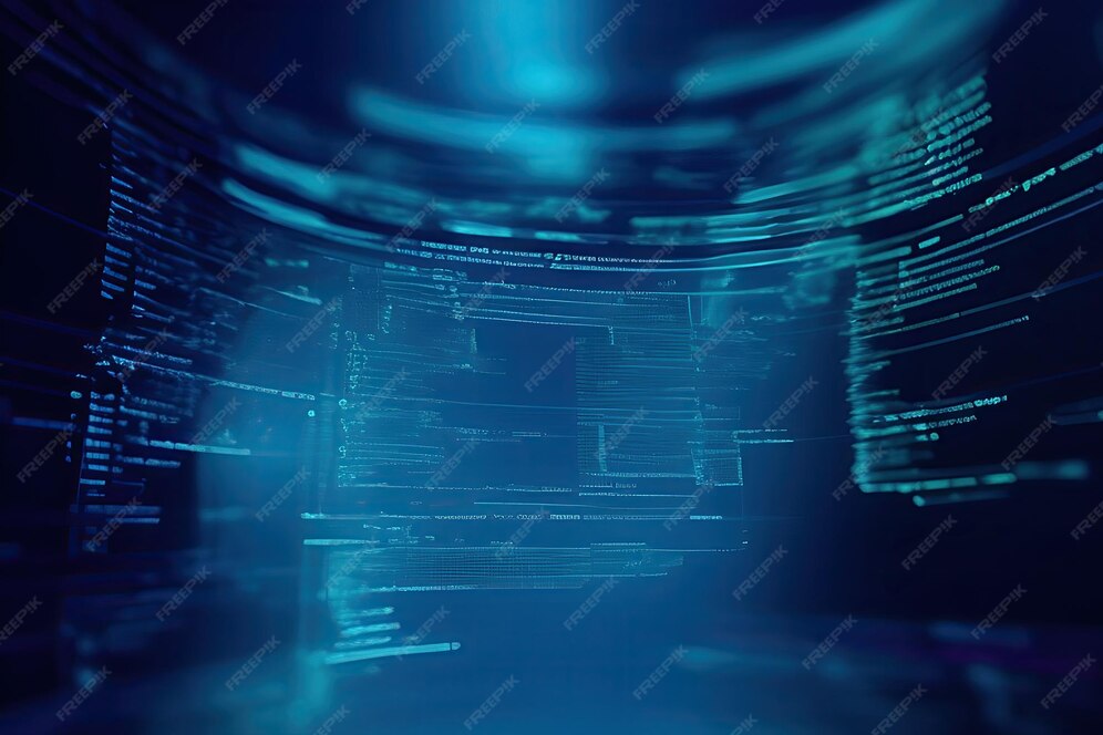 Premium AI Image | Abstract Programming code technology background of ...