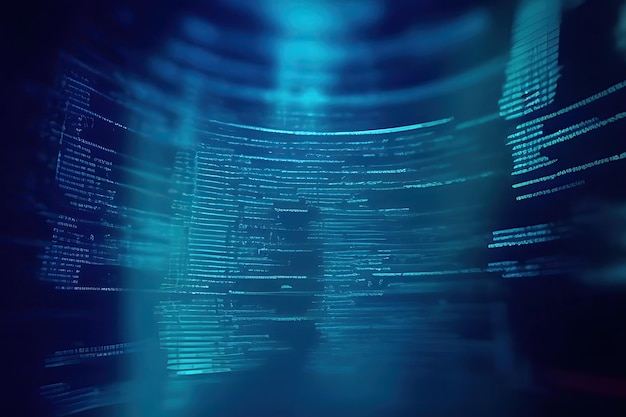 Premium Ai Image Abstract Programming Code Technology Background Of Computer Script