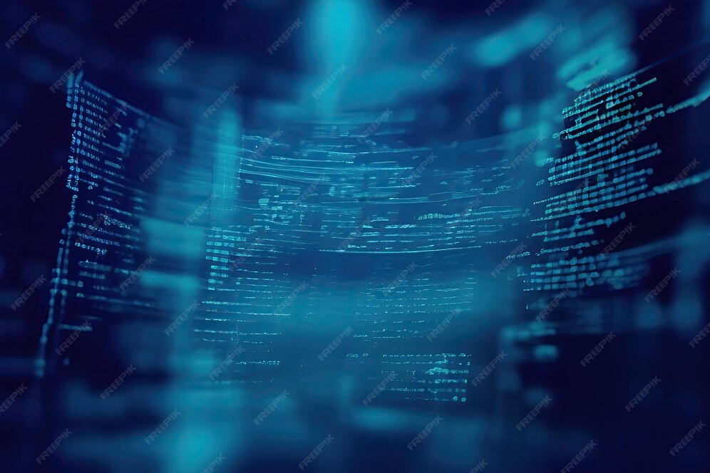 Premium AI Image | Abstract Programming code technology background of ...