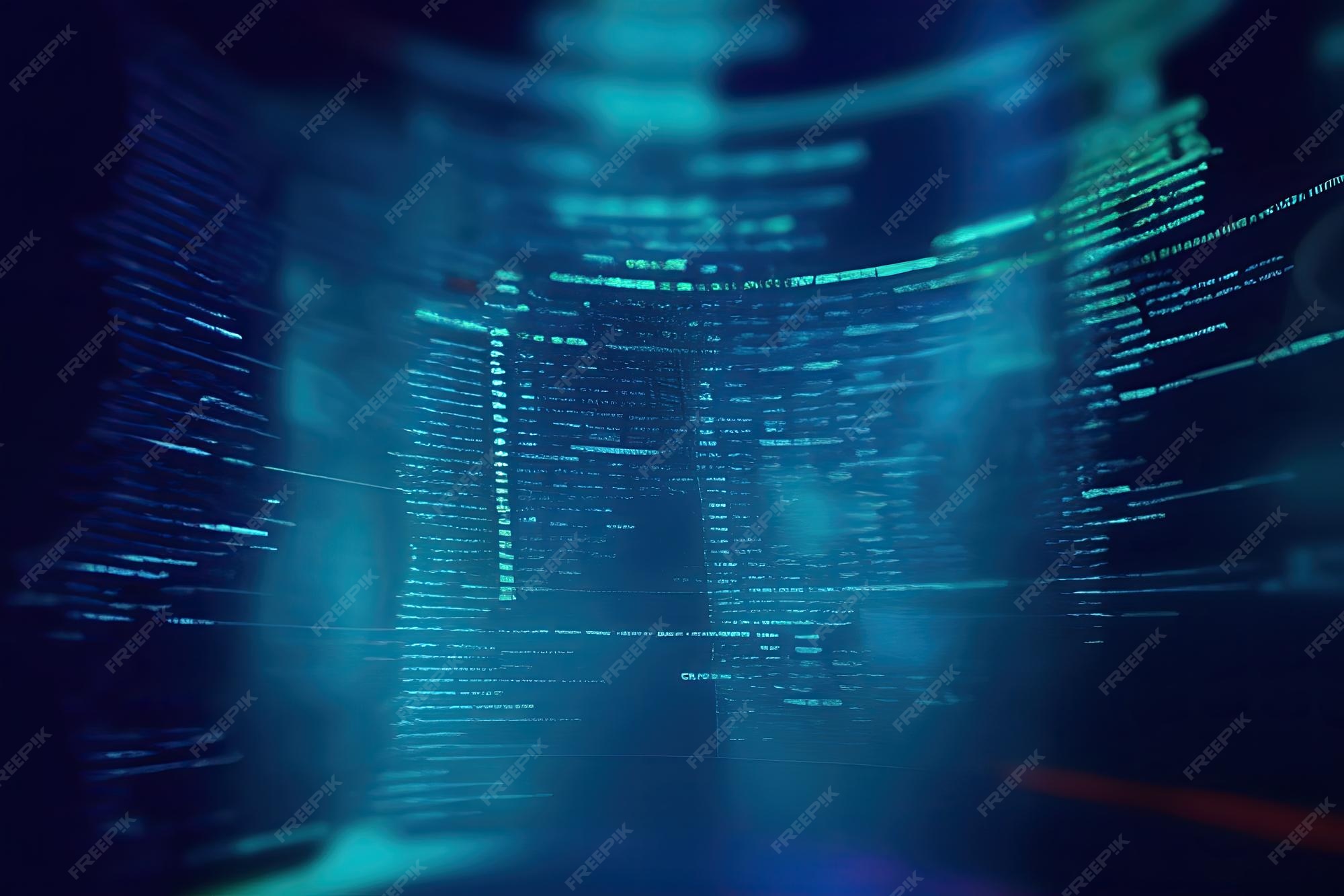 Premium Ai Image Abstract Programming Code Technology Background Of