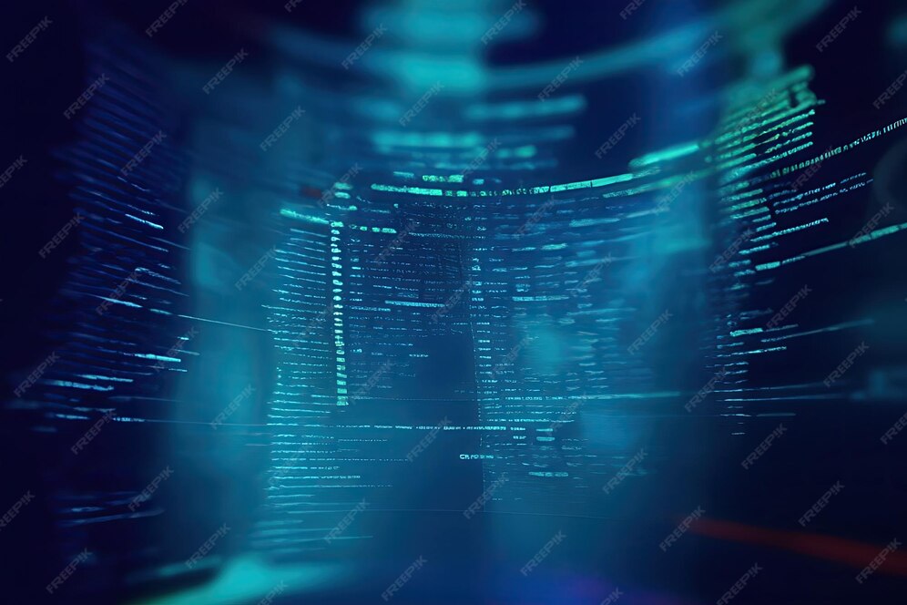 Premium AI Image | Abstract Programming code technology background of ...