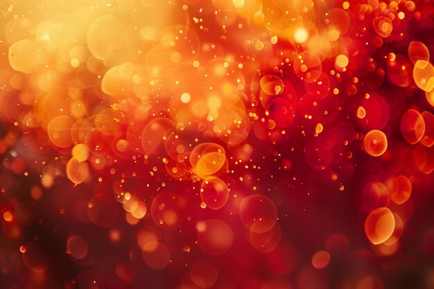 Abstract Red and Gold Bokeh Background | Premium AI-generated image Abstract Red and Gold Bokeh Background | Premium AI-generated image