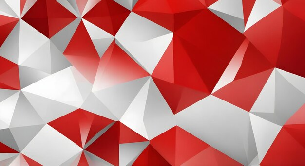 Abstract red and white polygon background | Premium AI-generated image Abstract red and white polygon background | Premium AI-generated image