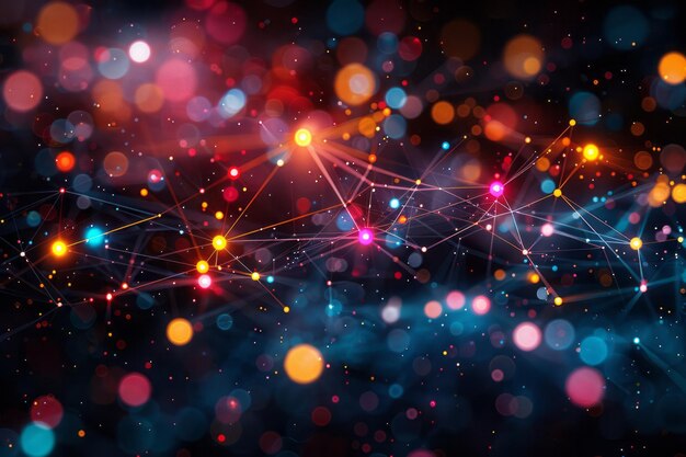 Abstract representation of AI algorithms sorting and categorizing large ... Abstract representation of AI algorithms sorting and categorizing large ...