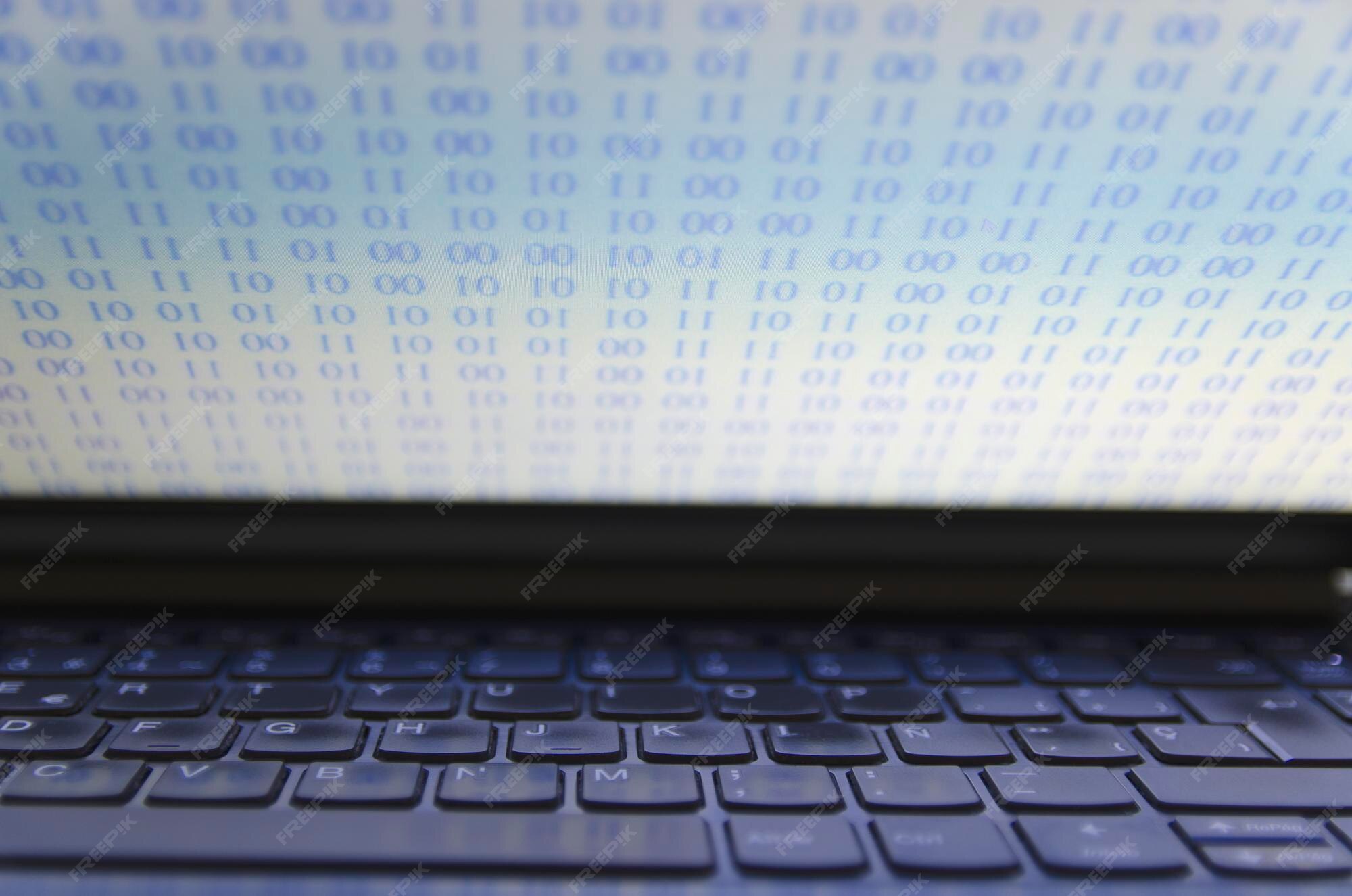 Premium Photo Abstract Technology Background Binary Data And Streaming Binary Code Background