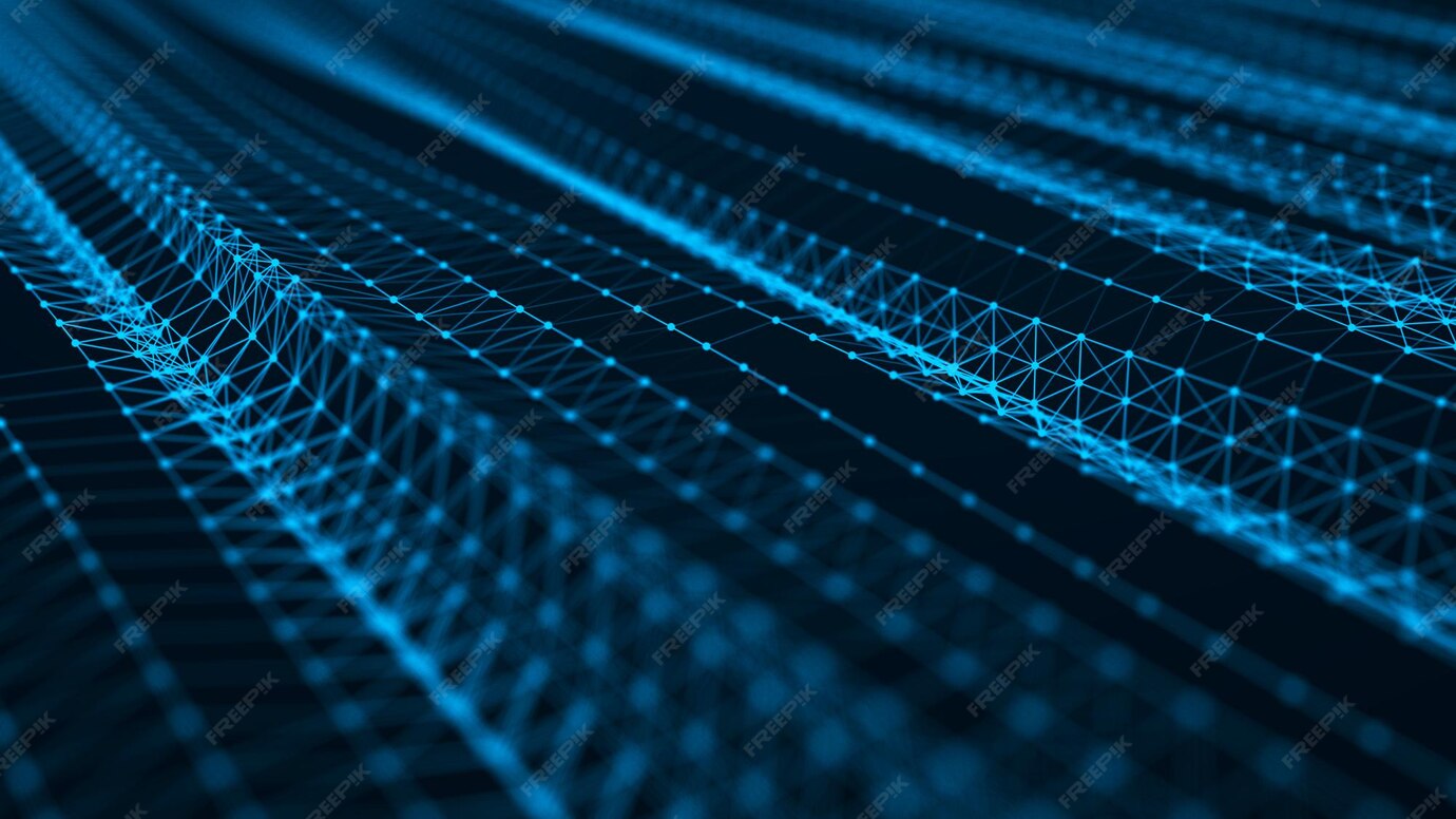 Premium Photo | Abstract technology background network connection structure science background ...