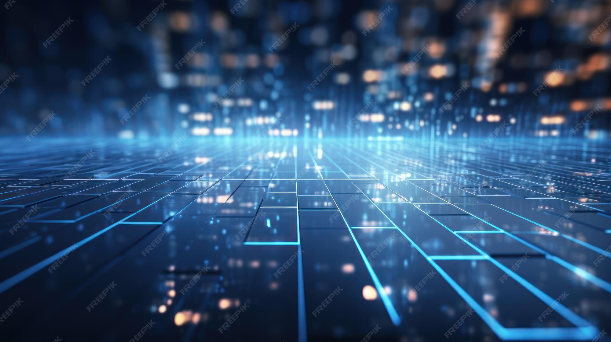 Premium AI Image | Abstract technology background with binary code Data concept 3D Rendering ...