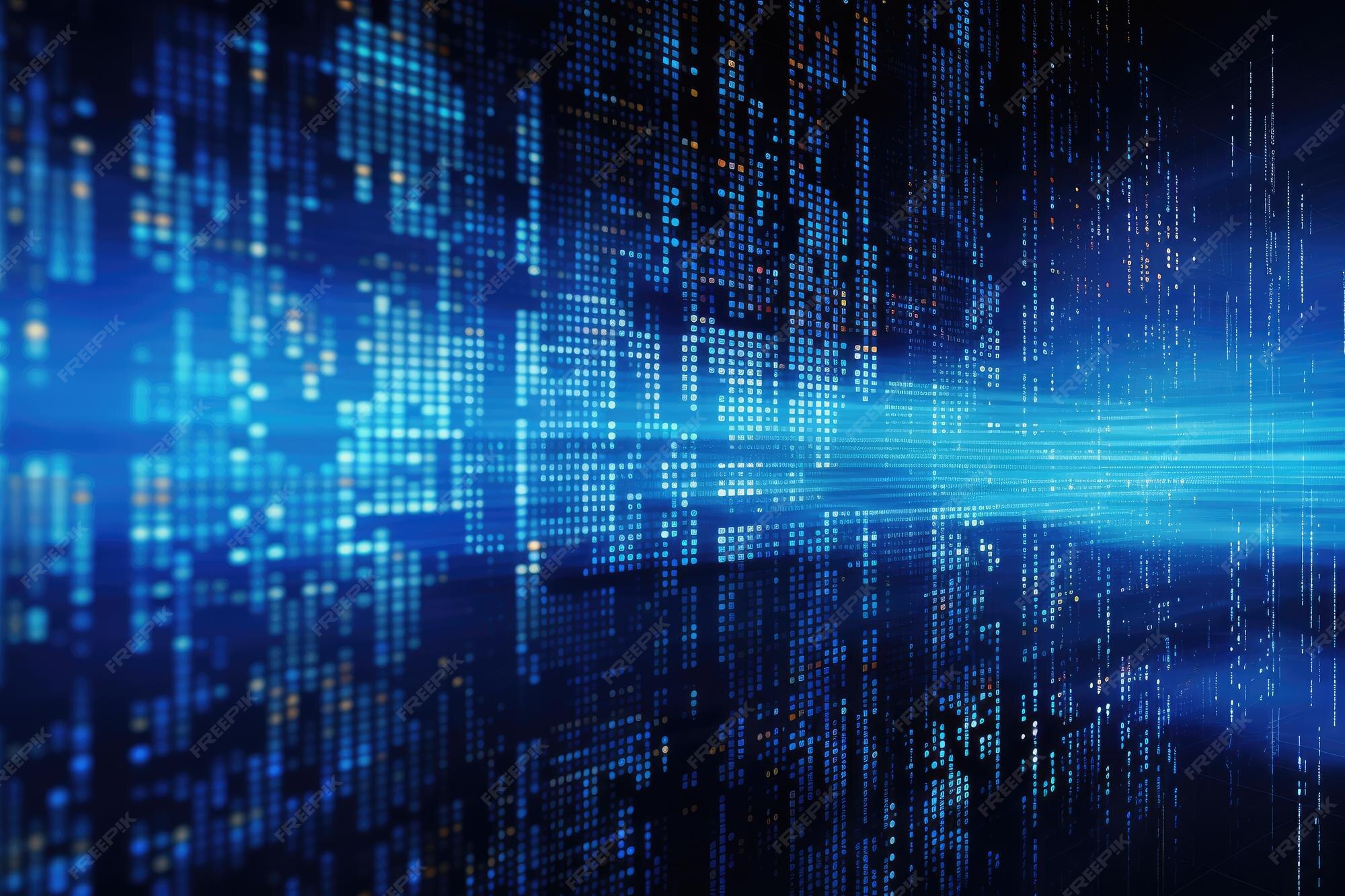 Premium Photo Abstract Technology Background With Binary Code Data Concept An Abstract Digital 8733
