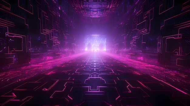 Premium Photo | Abstract technology background with wavy color grid analytics data algorithms ...