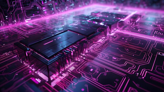 Premium Photo | Abstract technology background with wavy color grid analytics data algorithms ...