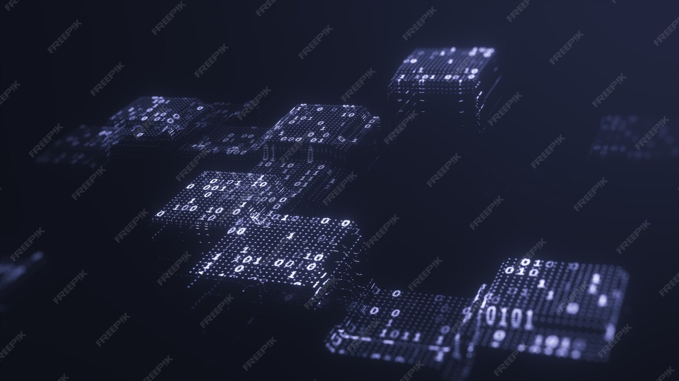 Premium Photo Abstract Technology Big Data Concept Big Data Binary Code Futuristic