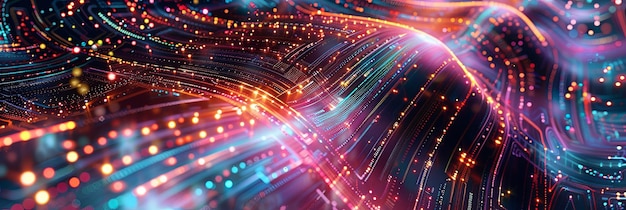 Premium Photo An Abstract Visualization Of Big Data Featuring Complex Graphs Digital