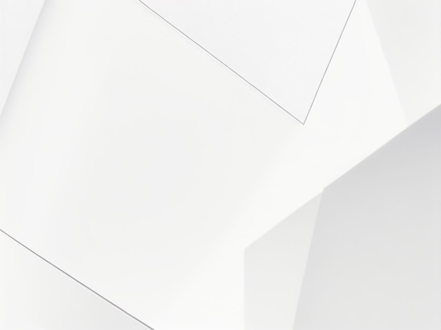 Premium AI Image | Abstract White Background Minimal Geometric Whitespace Premium AI Image | Abstract White Background Minimal Geometric Whitespace