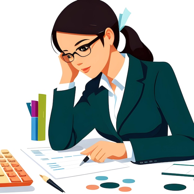Premium AI Image | An accountant Premium AI Image | An accountant
