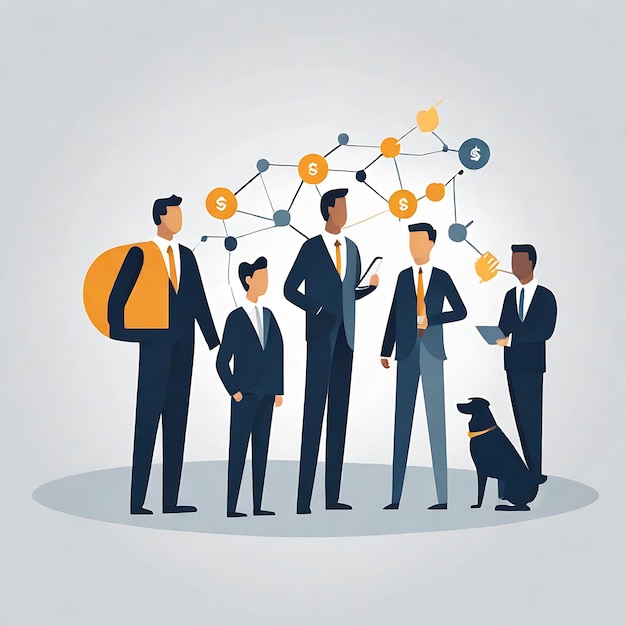 Premium Photo | Achieving Success through Collaboration Premium Photo | Achieving Success through Collaboration