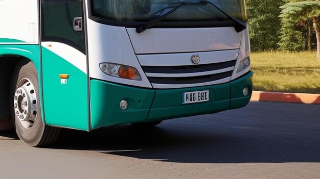 Premium Photo | Adapted a bus to transport disabled persons Premium Photo | Adapted a bus to transport disabled persons