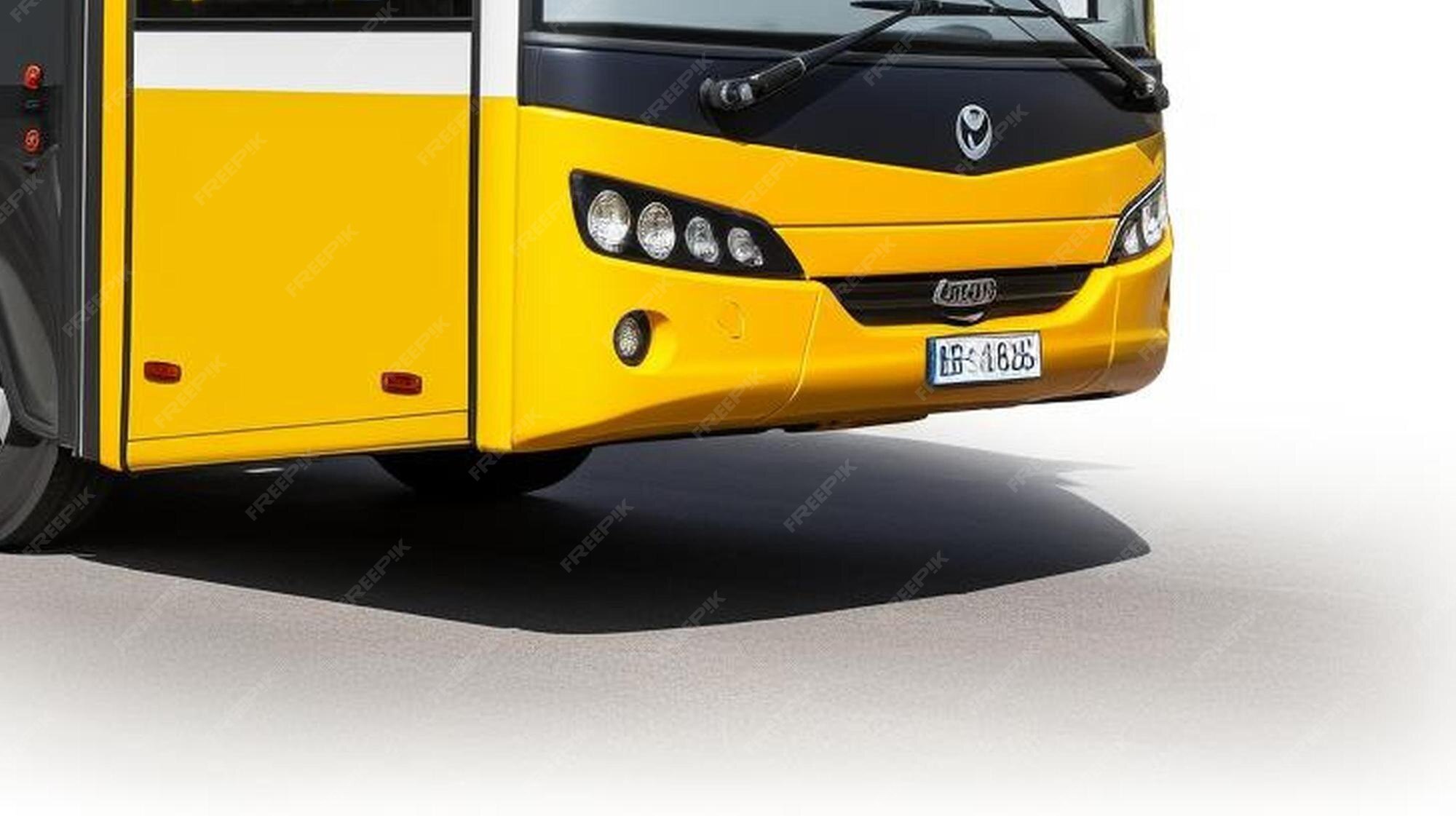 Premium Photo | Adapted a bus to transport disabled persons Premium Photo | Adapted a bus to transport disabled persons