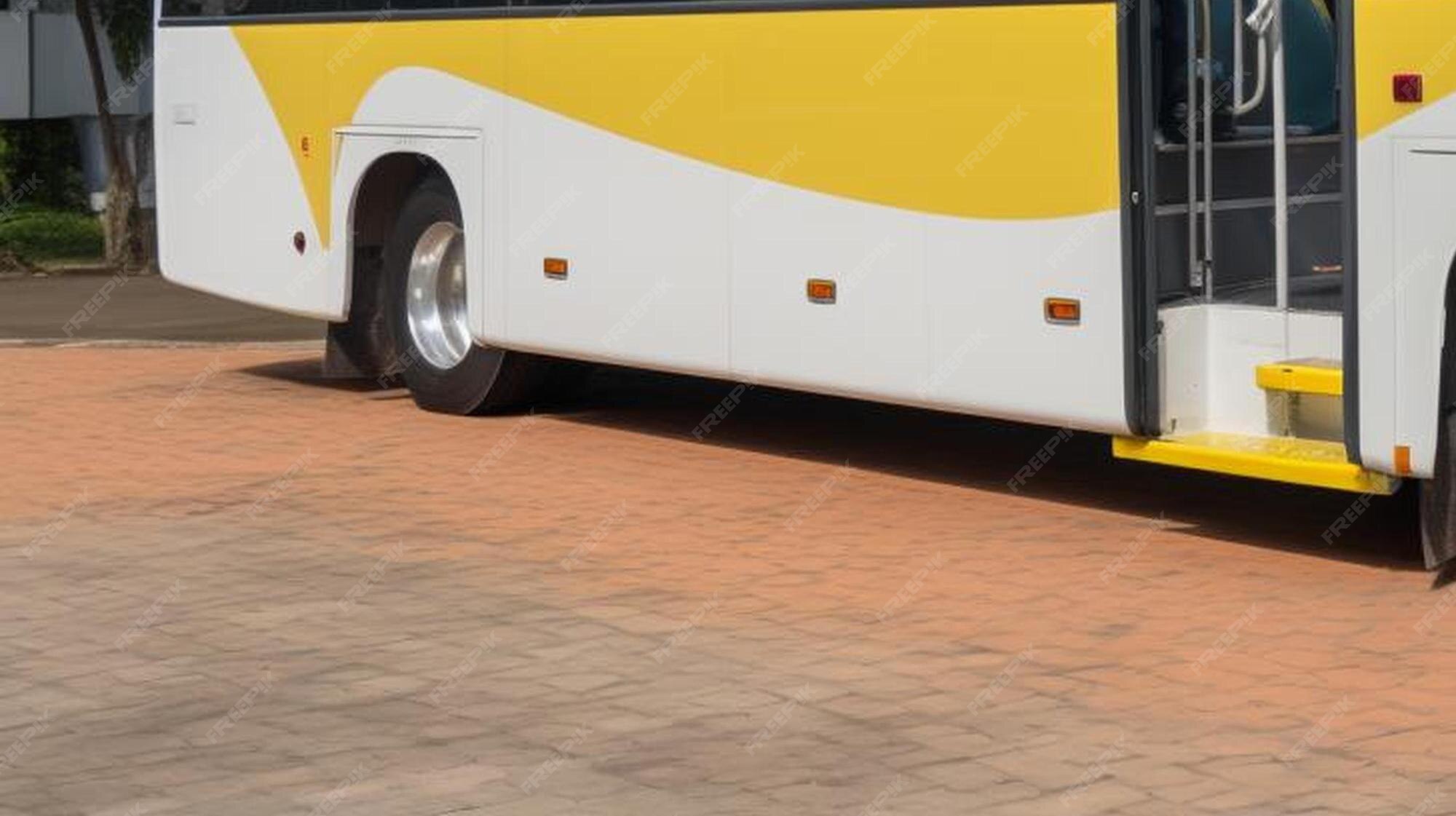 Premium Photo | Adapted a bus to transport disabled persons Premium Photo | Adapted a bus to transport disabled persons