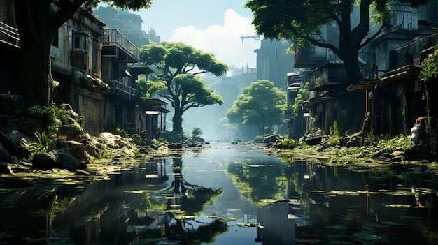 Premium AI Image | Addressing Climate Change Challenges Premium AI Image | Addressing Climate Change Challenges