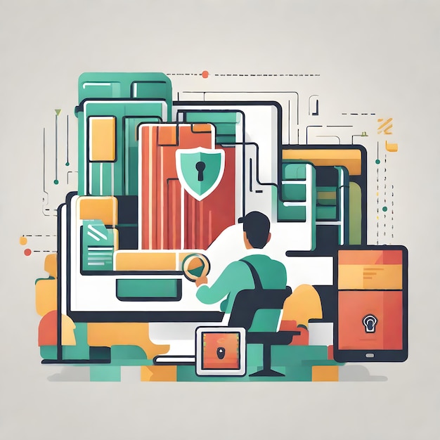 Premium Photo | Addressing Digital Security Concerns Premium Photo | Addressing Digital Security Concerns