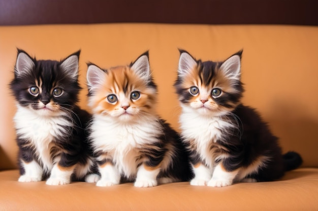 Premium AI Image | Adorable little kitten A bunch of kittens Adventures ... Premium AI Image | Adorable little kitten A bunch of kittens Adventures ...