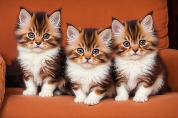 Premium AI Image | Adorable little kitten A bunch of kittens Adventures ... Premium AI Image | Adorable little kitten A bunch of kittens Adventures ...